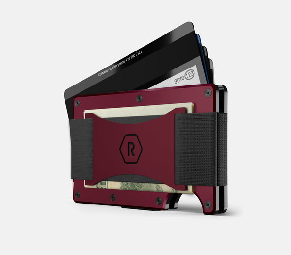 Ridge Wallet For MagSafe - Black Cherry | The Ridge - Ridge EU