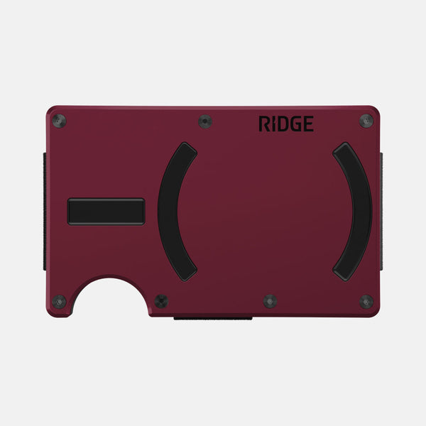 Ridge Wallet For MagSafe - Black Cherry | The Ridge - Ridge EU