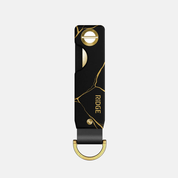Aluminum Key Case – Kintsugi - Black | BREAK THE MOLD - Ridge EU