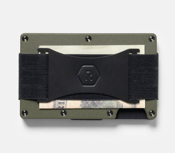 Ridge Wallet For MagSafe - Matte Olive | The Ridge - Ridge EU