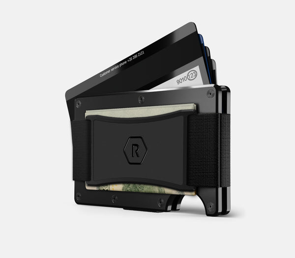 Aluminum Black Wallet - Strong & Durable | The Ridge - Ridge EU