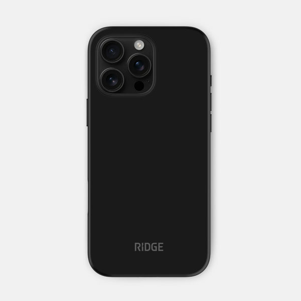 Ridge Phone Case - Matte Black - iPhone 16 Pro Max - Ridge EU