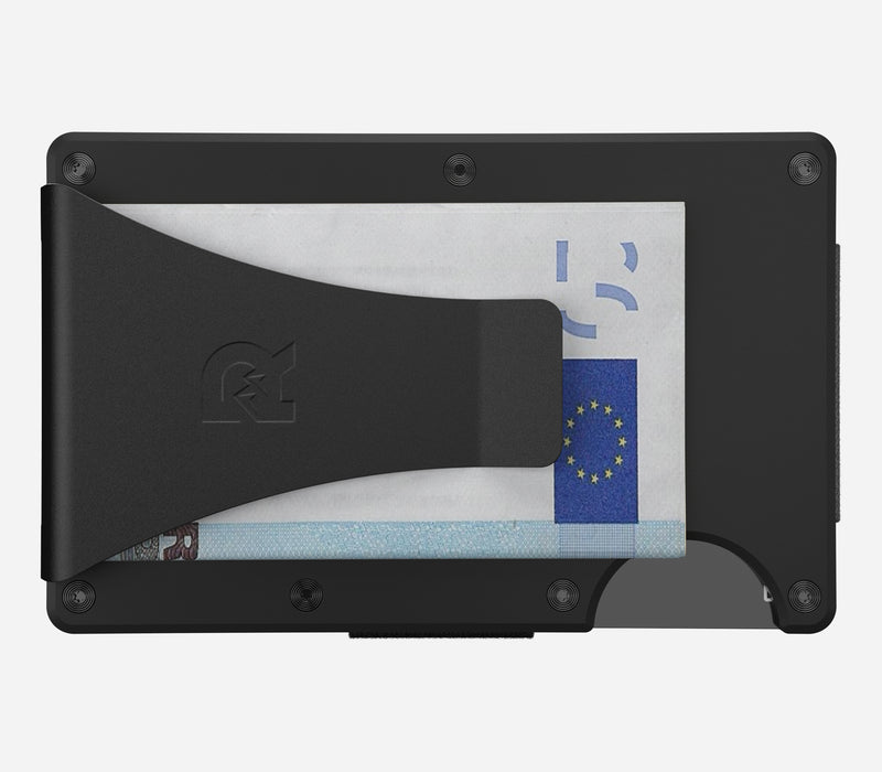 Black Titanium Wallet - Slim & Strong | The Ridge - Ridge EU