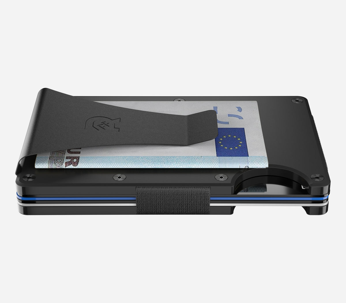 Black Titanium Wallet - Slim & Strong | The Ridge - Ridge EU